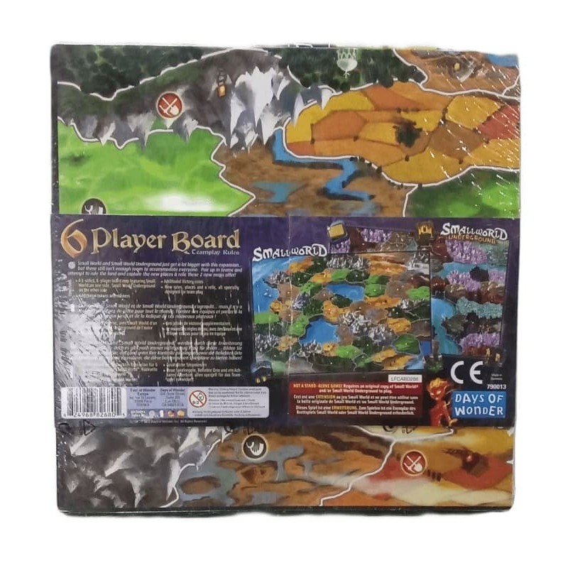 Small World: Tablero para 6 Jugadores: ¡Expande tu Mundo!